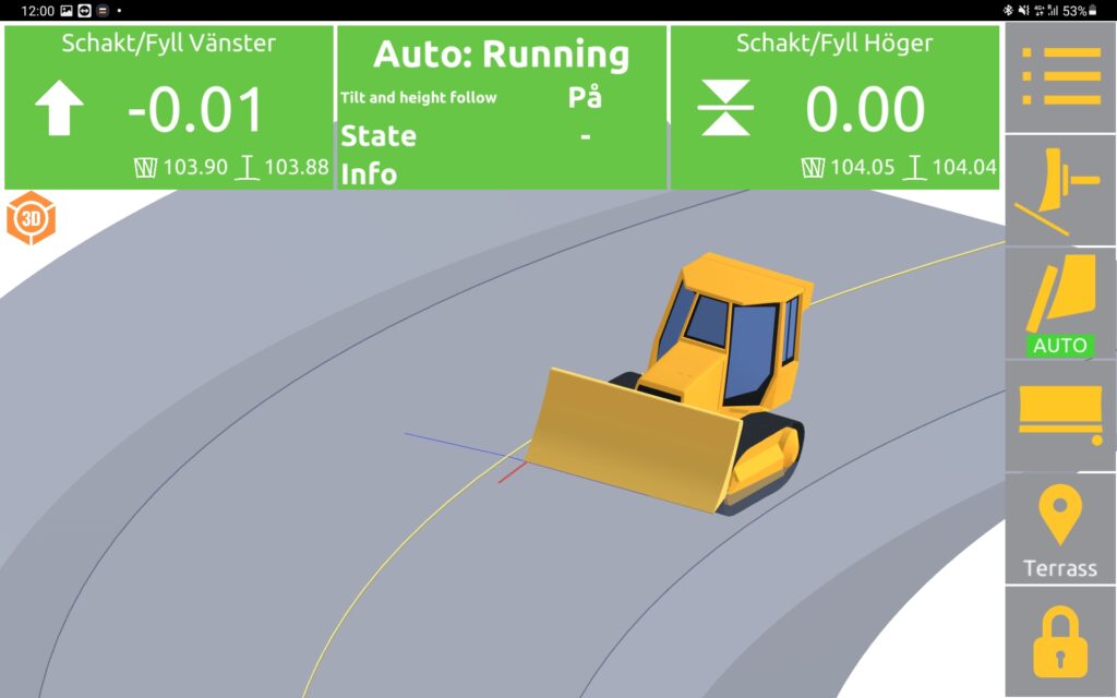 Maskinstyrning automatik bandschaktare » L5 U3D-DA » L5 Navigation